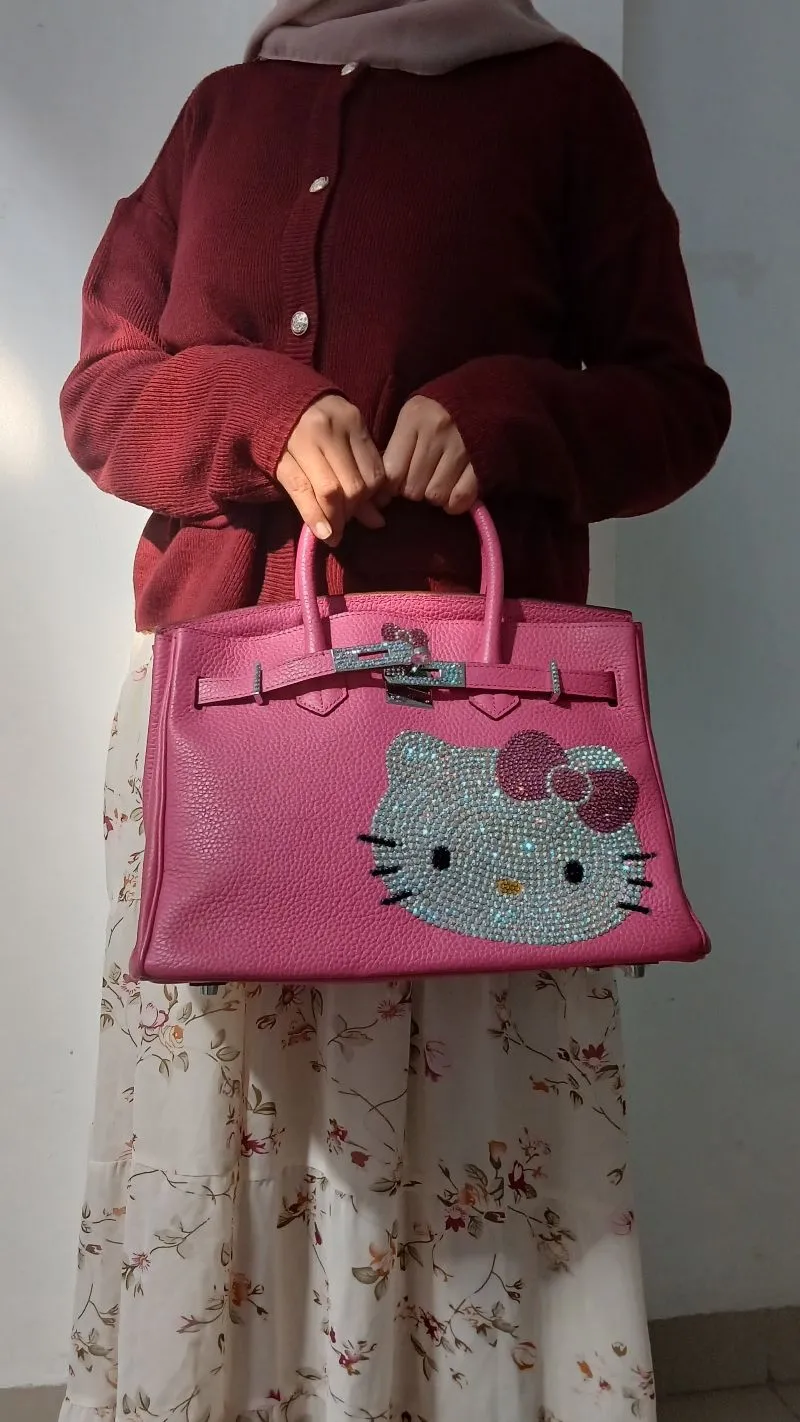 dompet hermes hello kitty