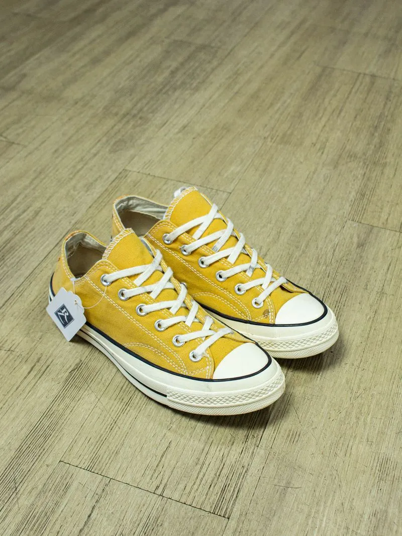 yellow converse low