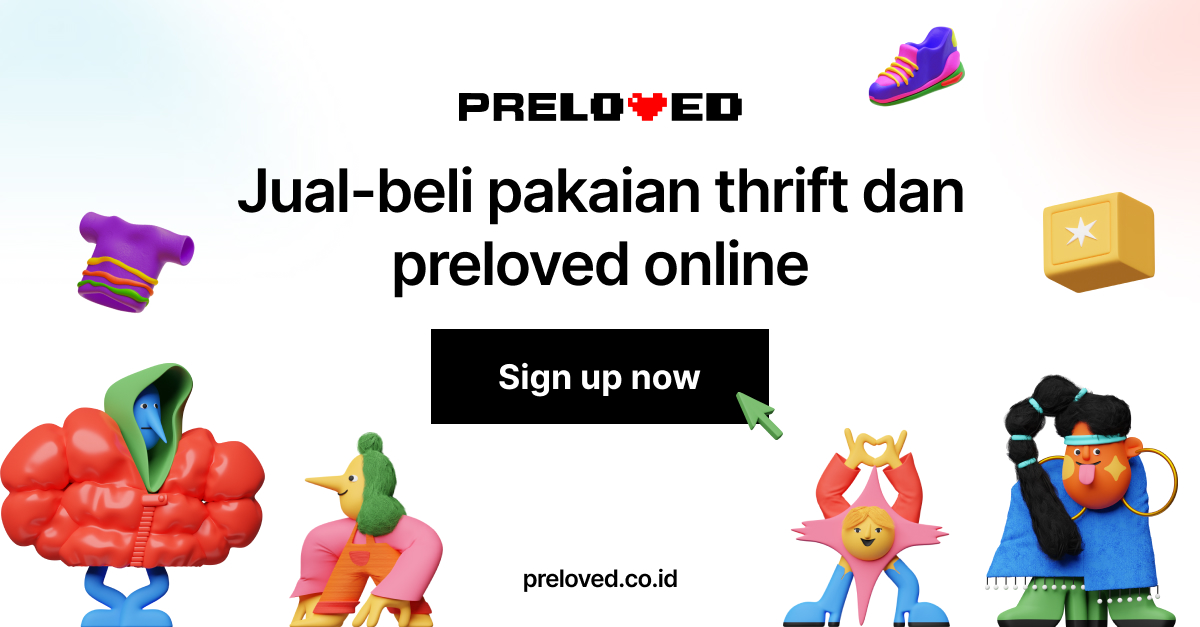 Preloved - Jual-Beli Baju Vintage di Thrift Shop Online